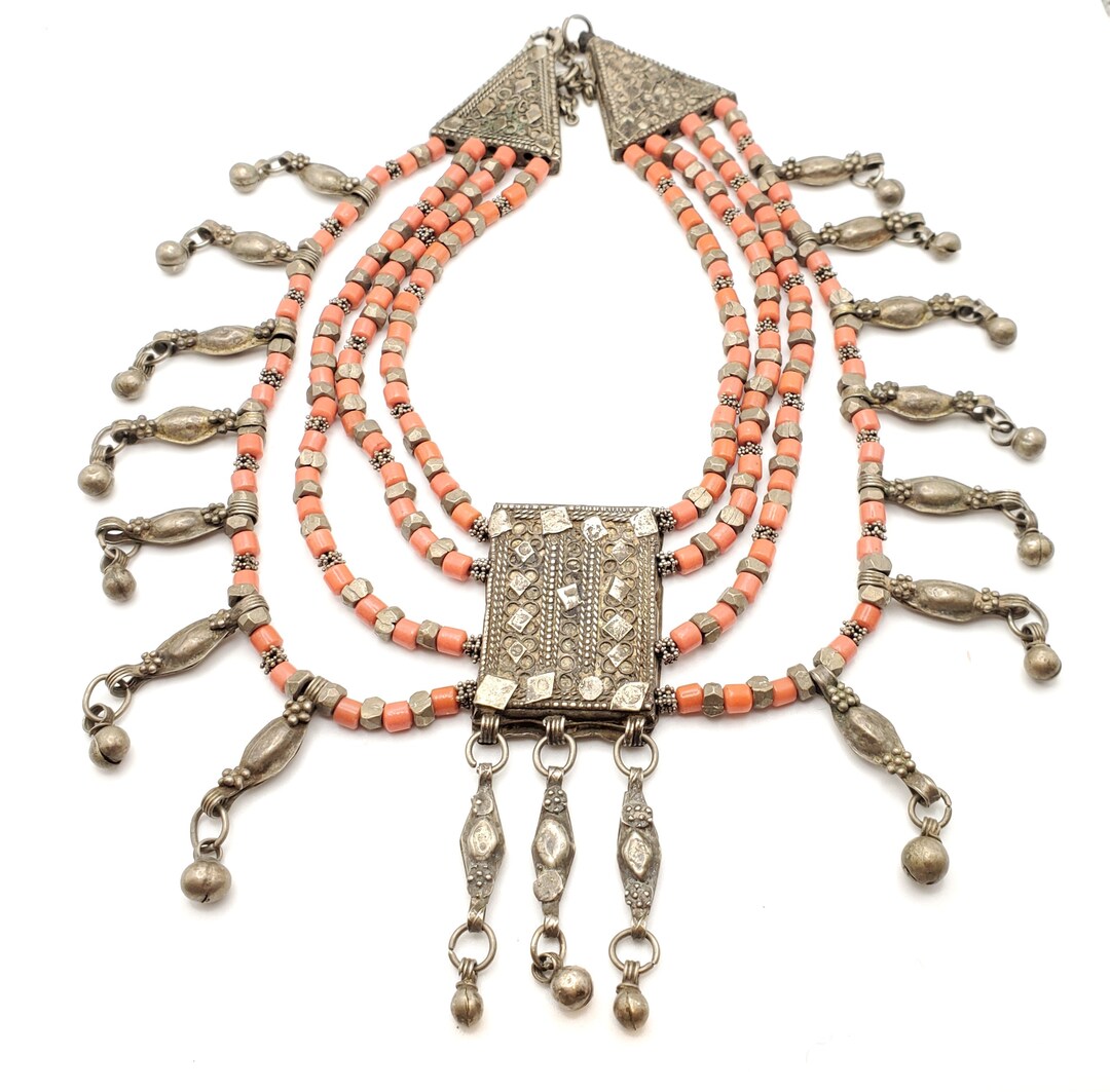 Antique Massive Yemenite Silver Islamic Filigree Multi-strand - Etsy