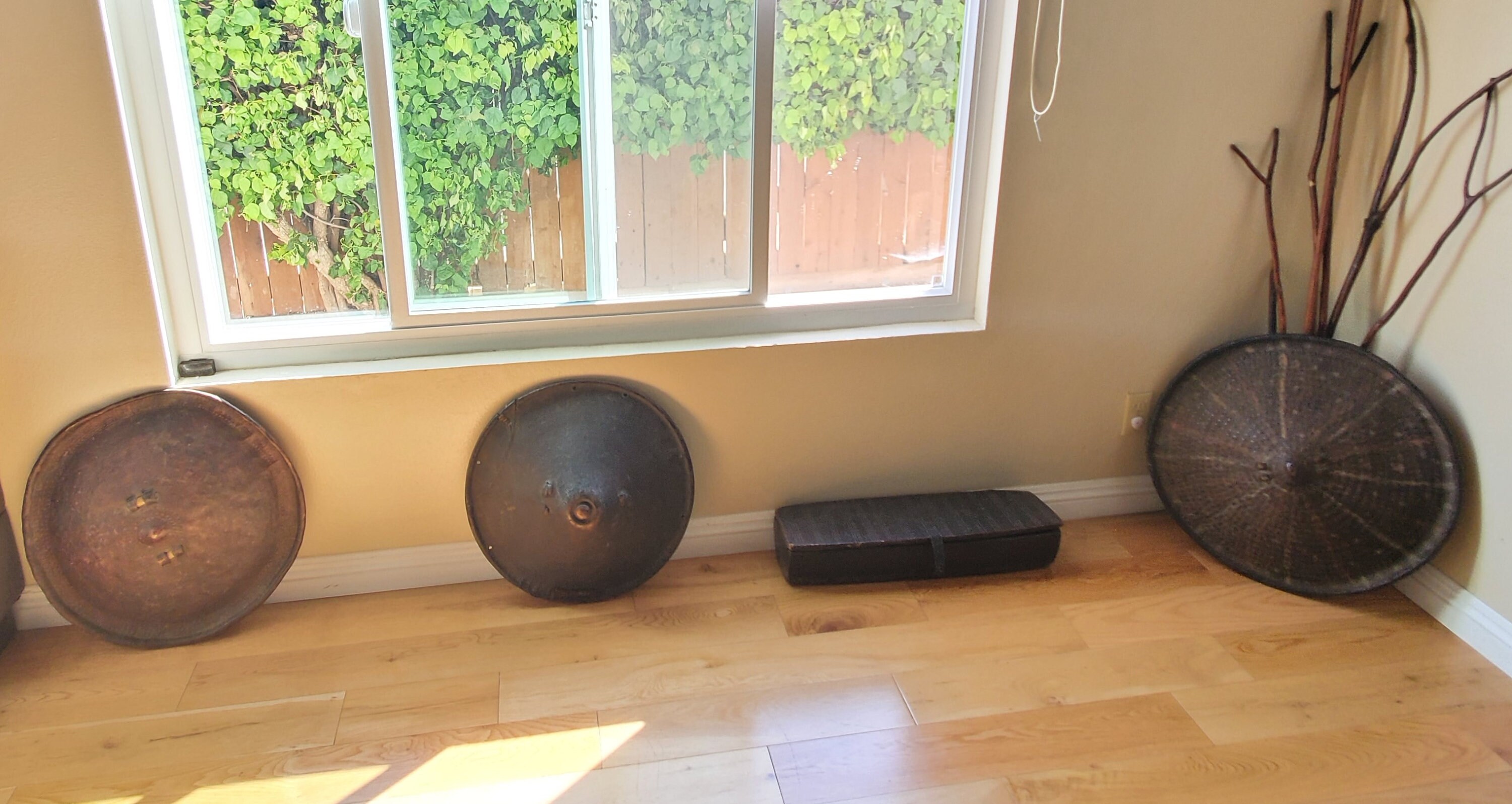 Authentic African Ethiopian leather shield from Ethiopia Early | Etsy