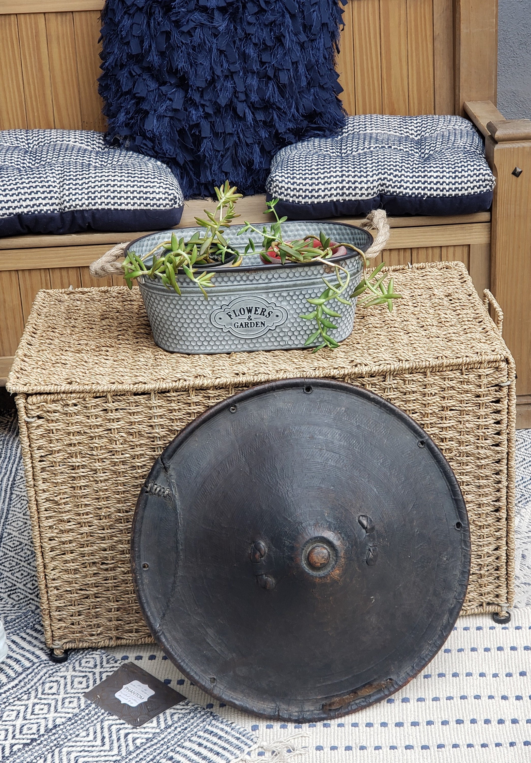 Authentic African Ethiopian Leather Shield From Ethiopia Early | Etsy