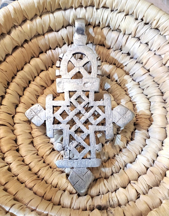 ethiopian silver cross coptic - Gem