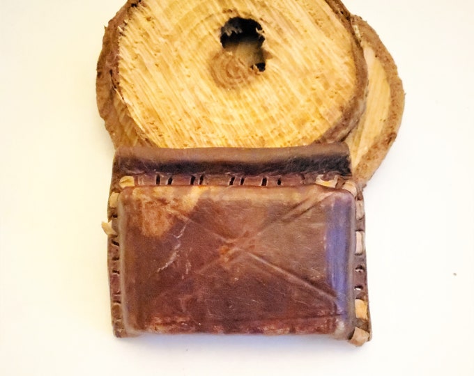 1 Old Ethiopian Leather Healing Scroll Protection Amulet Large Size ...