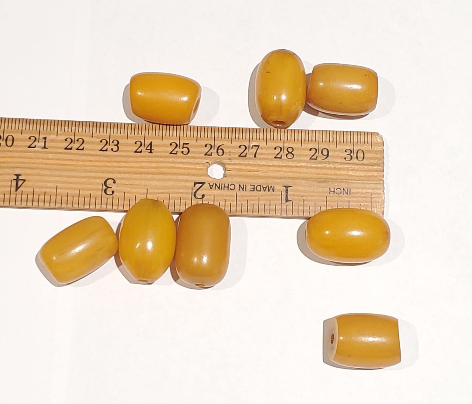 Antique African Ethiopian 1 Simulated AMBER Beads Phenolic Resin - Etsy