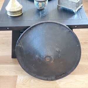 Authentic African Ethiopian Leather Shield From Ethiopia Early 18th ...