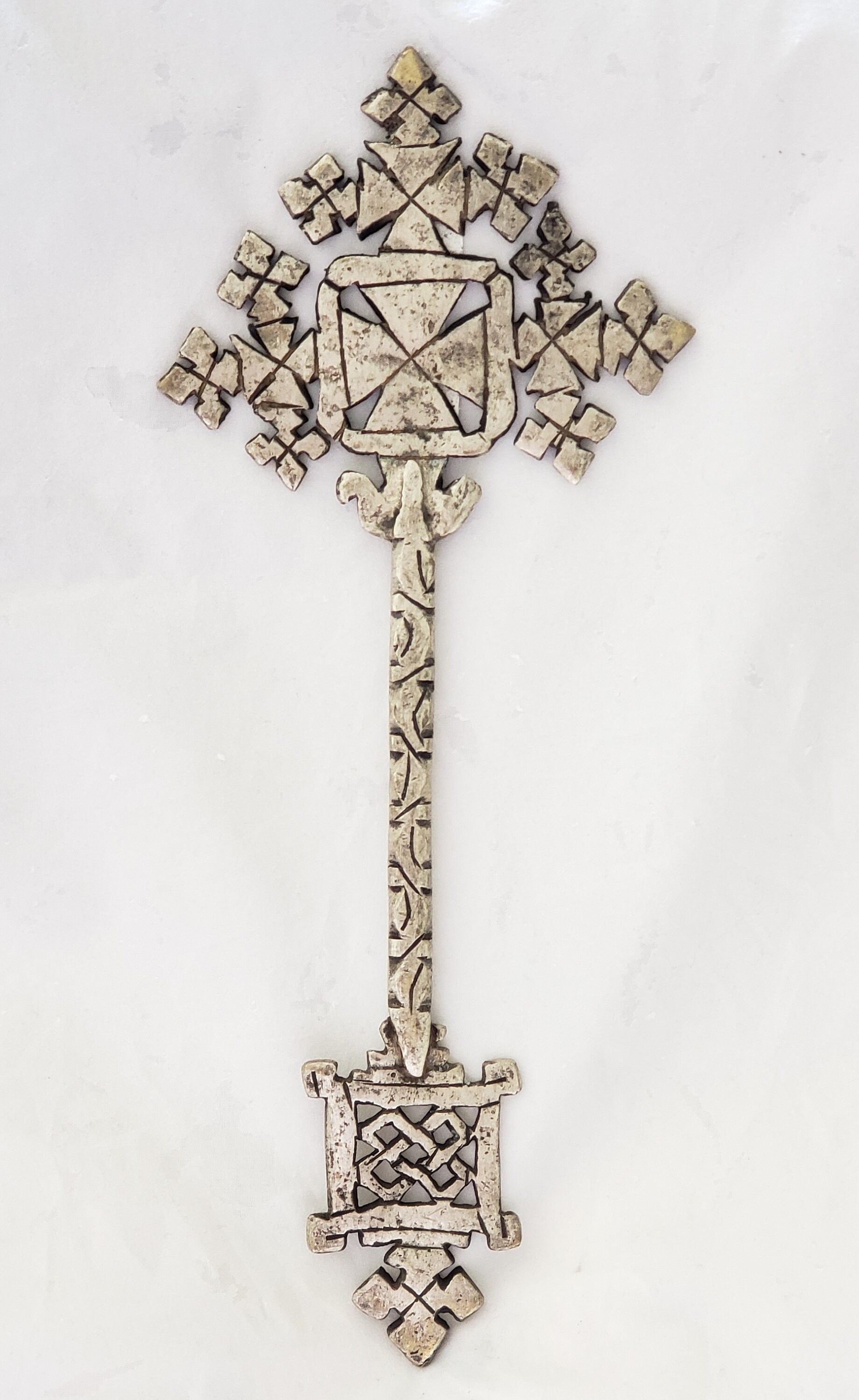 Ethiopian Coptic Christian Hand Held Metal Prayer Cross | Etsy