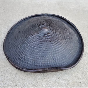 Authentic African Ethiopian Leather Shield From Ethiopia Early 18th ...