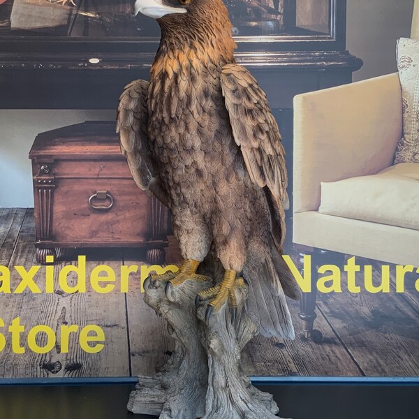 Golden Eagle Figurine - Etsy