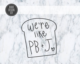 Pb and j | Etsy