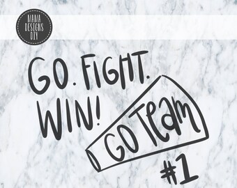 Go fight win svg | Etsy