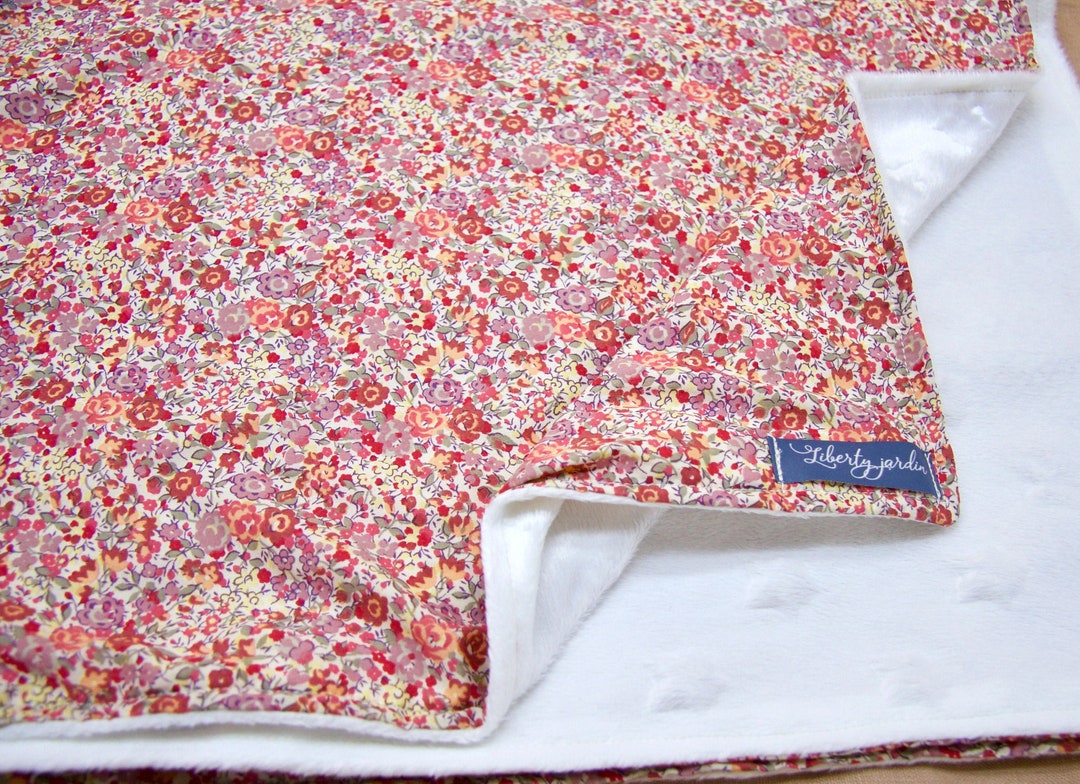 Liberty London Blanket Liberty Jardin - Etsy