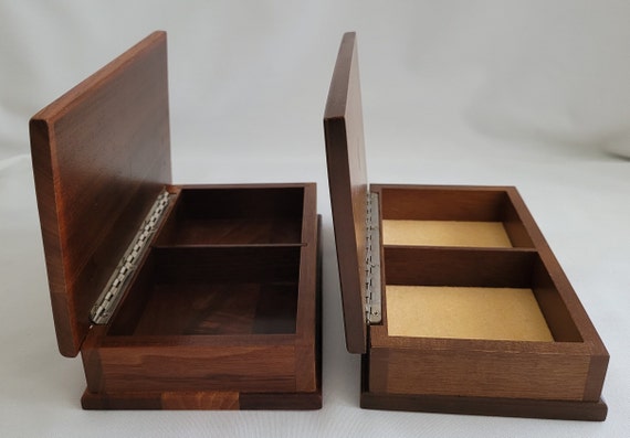 Bovano of Cheshire Enamel on Copper Solid Walnut Divi… - Gem