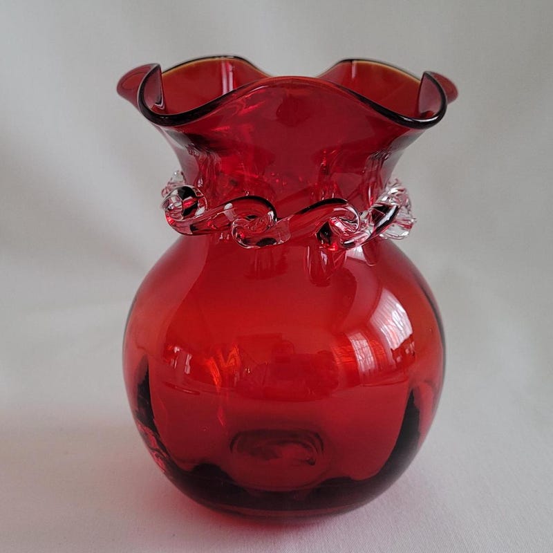 Vase With Rigaree - Etsy