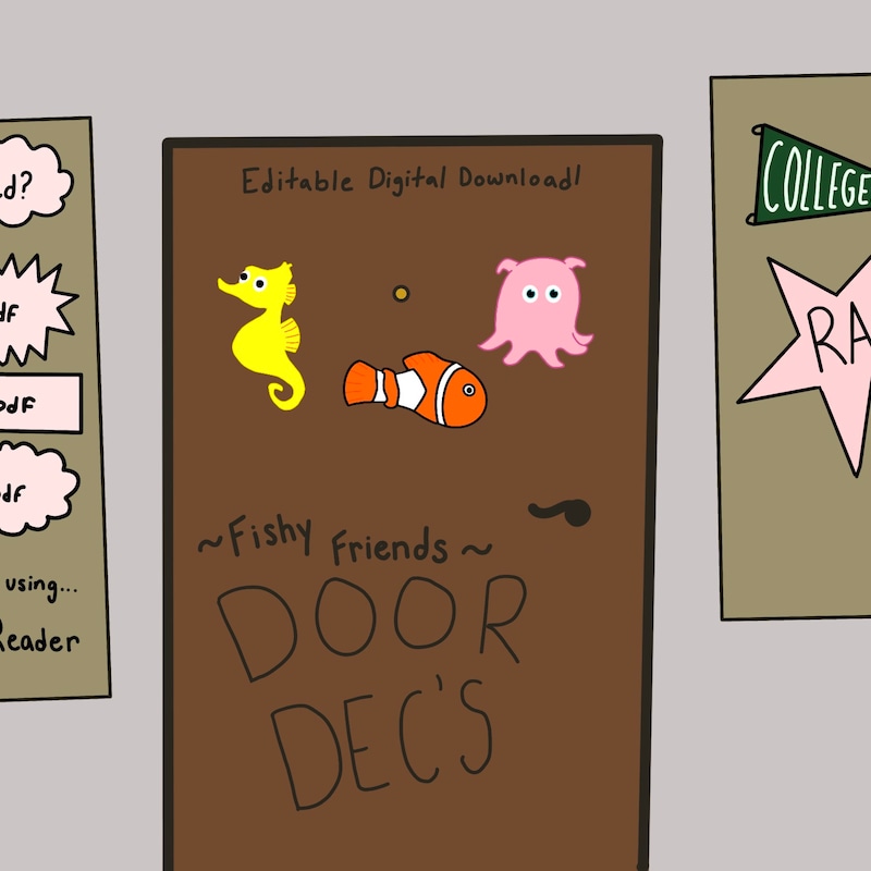 Resident Assistant Door - Etsy