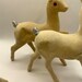 Vintage Shabby Flocked Christmas Reindeer Japan Lot of 4 - Etsy