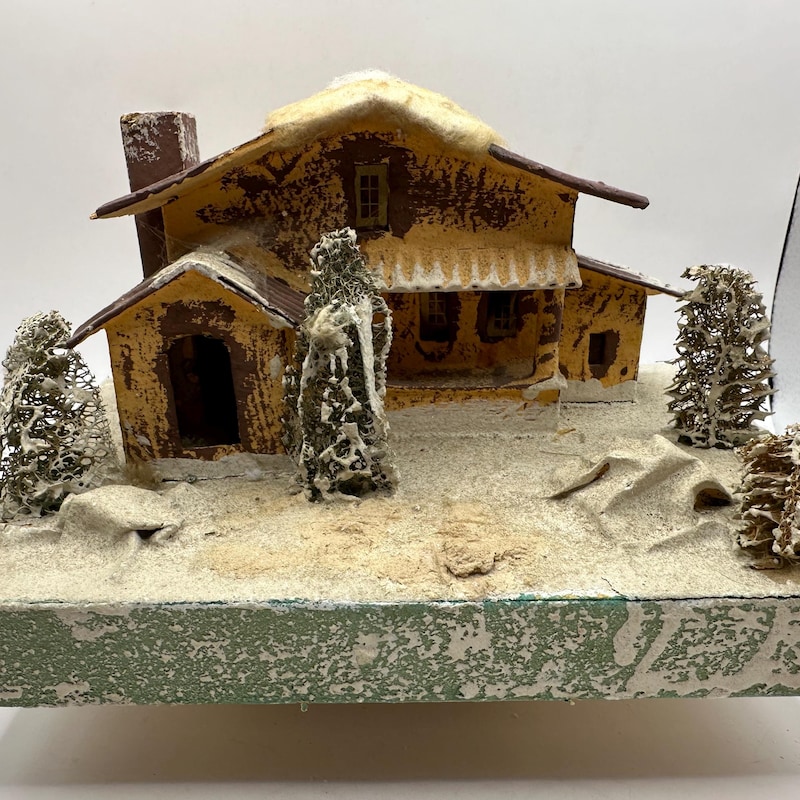 Putz Houses and Figurines - Etsy