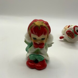 Vintage Lefton Christmas Figurines Lot of 3 - Etsy