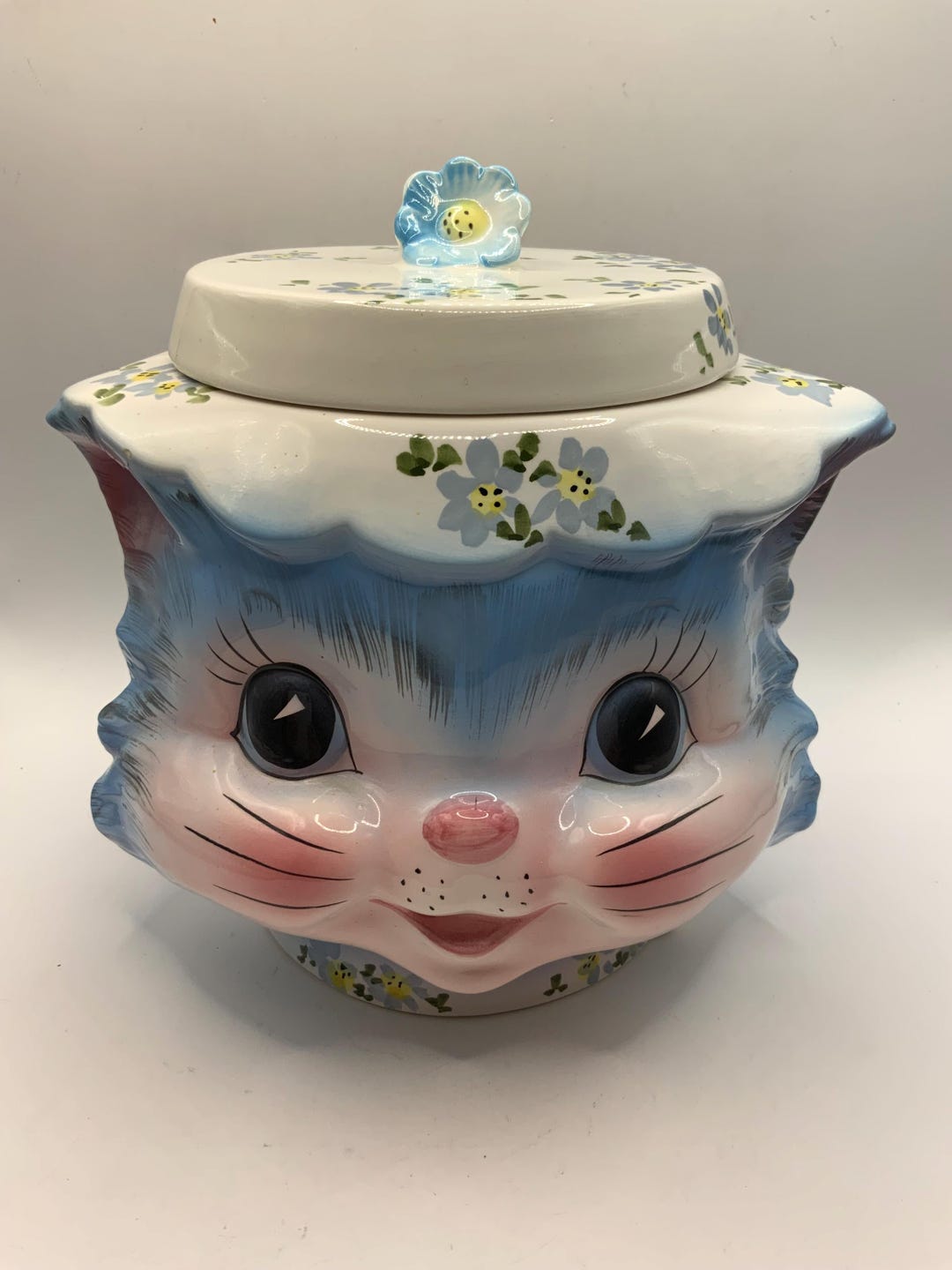 Vintage Lefton Miss Priss Cookie Jar. - Etsy