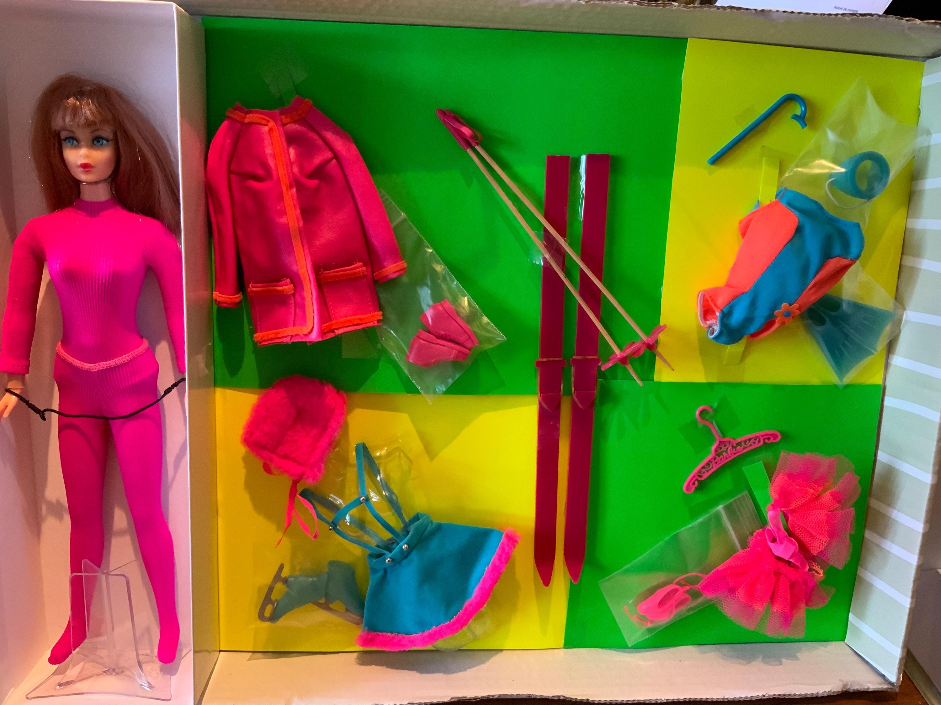 Vintage Barbie Living Action Accents Gift Set Sears Exclusive Box Hand ...