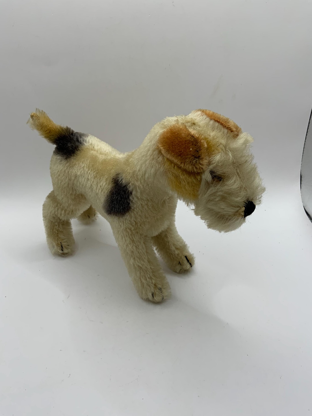 Vintage Steiff Terrier Plush 10 Inches - Etsy