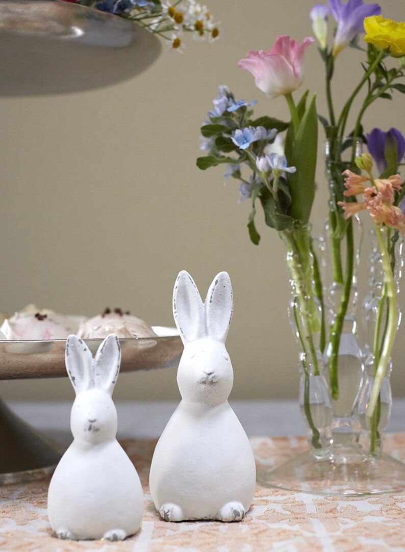 Set of Doe Statues - Etsy