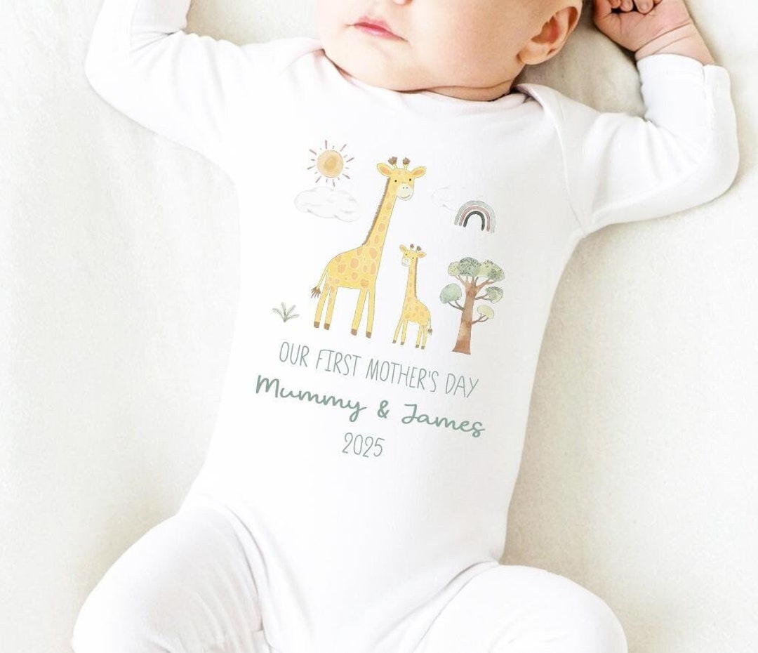 Personalised First Mothers Day Gift From Baby, Custom 1st Mother's Day as My Mummy, Custom ...