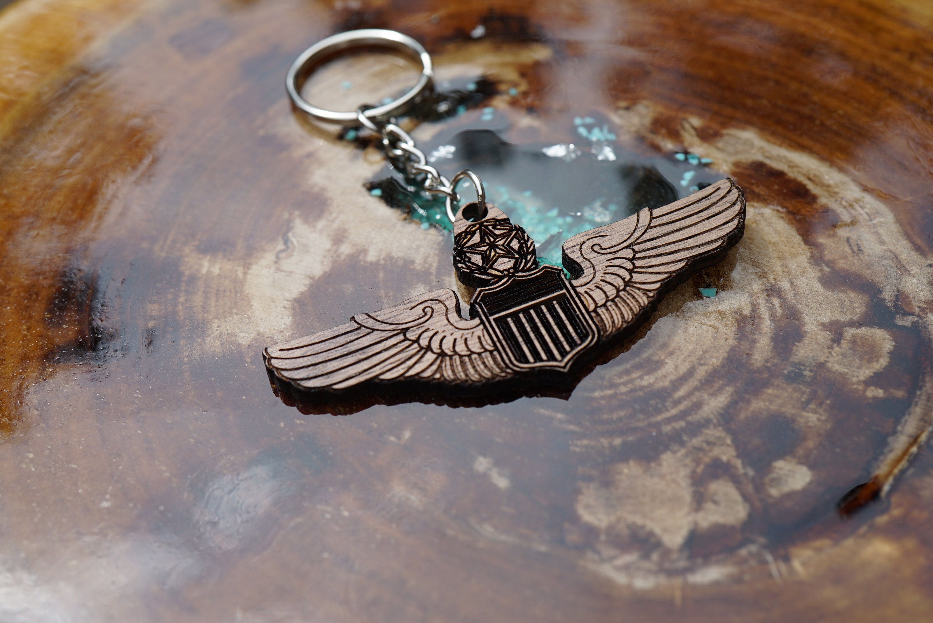 Command Pilot Wings Key Chain Magnet | Etsy