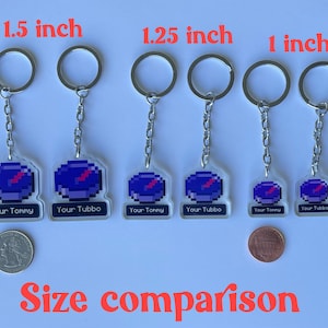 Your Tommy & Your Tubbo Compass Keychains and Pins - MCYT, Dream SMP ...