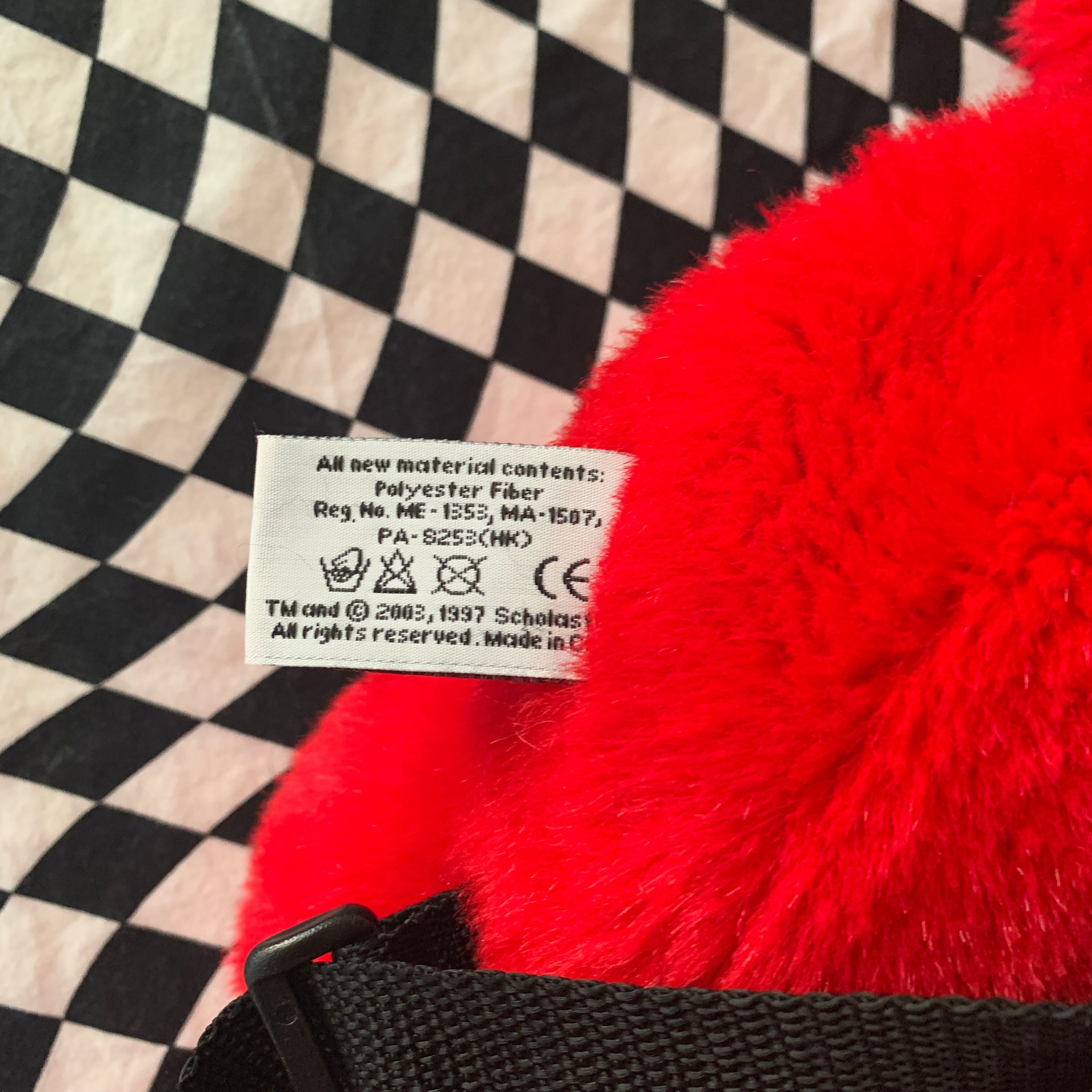 Vintage Clifford the Big Red Dog Backpack Plush Backpack - Etsy