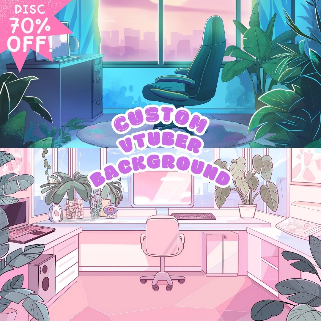 Custom Vtuber Background Custom Stream Background, Aesthetic Room ...