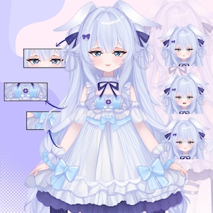 Custom Anime Vtuber| Custom Anime Vtuber Character Design & Rigging ...