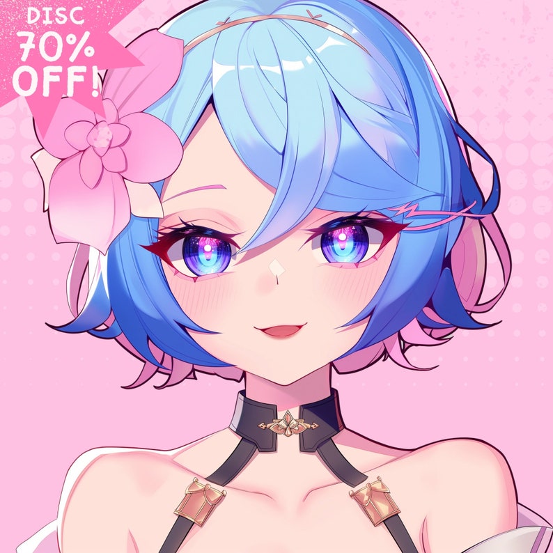 Anime Character Commission Custom Anime Portrait, Manga Character ...