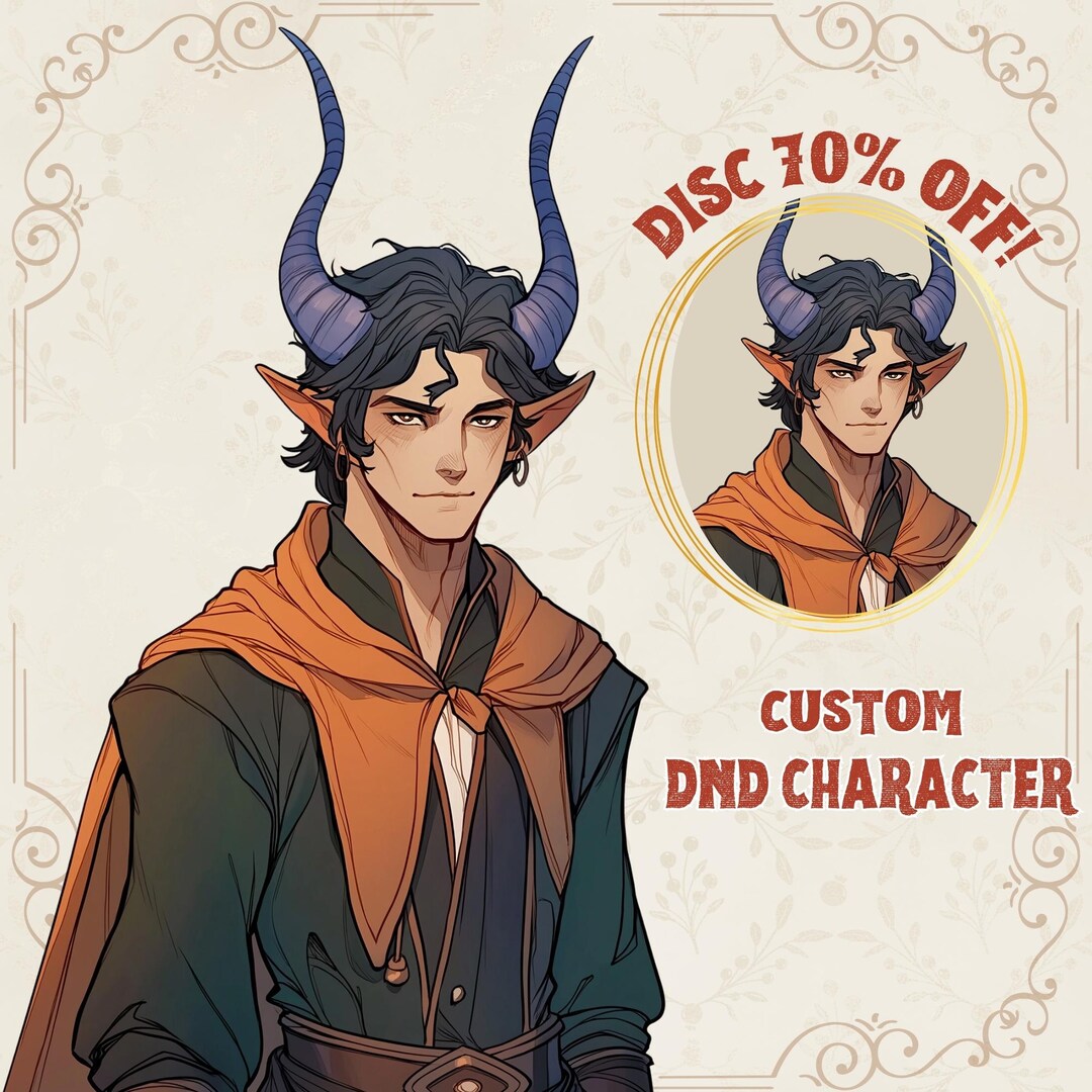 Custom Dnd Character | Dnd Party, Dnd Group, Dnd Commission, Dnd ...