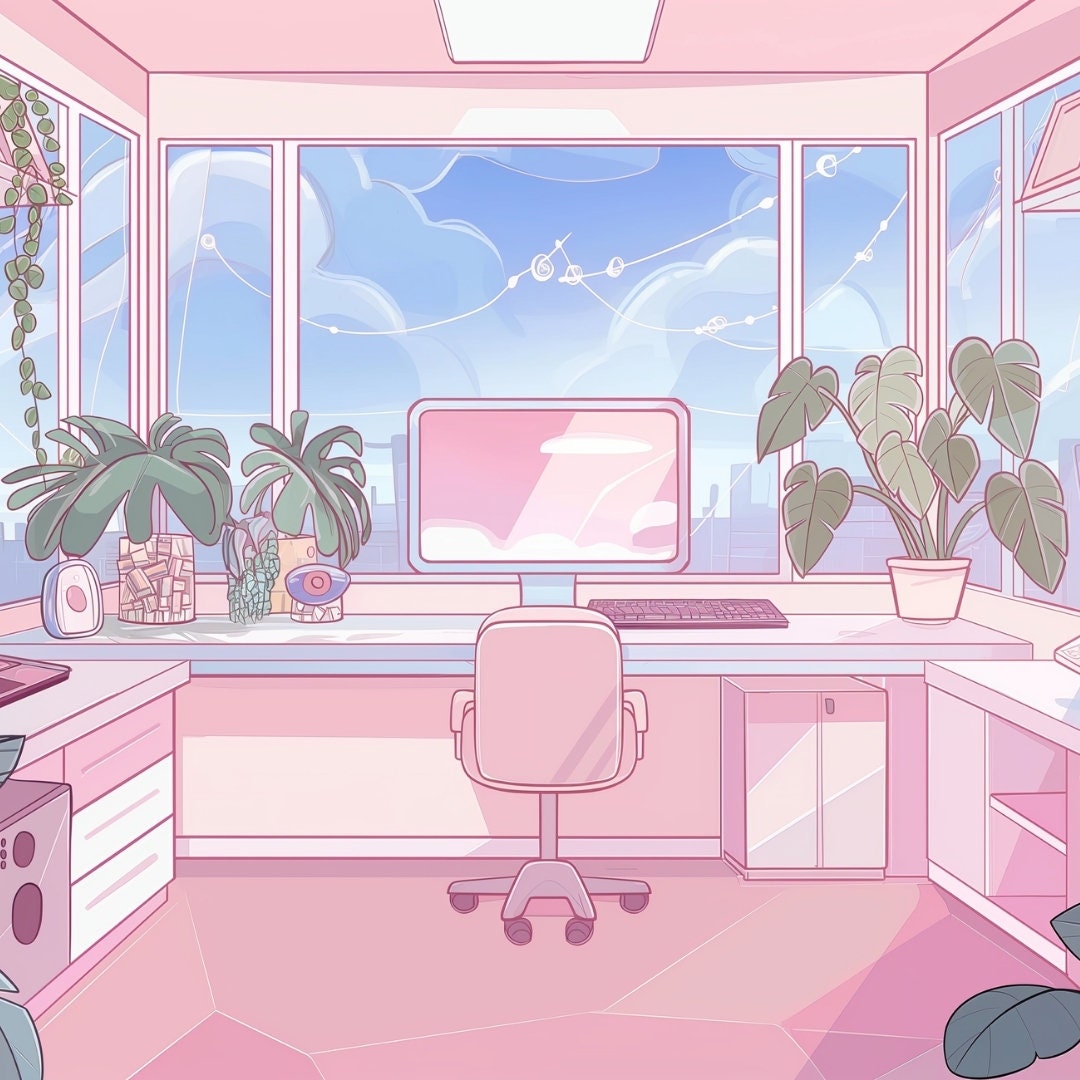 Custom Vtuber Background Custom Stream Background, Aesthetic Room ...