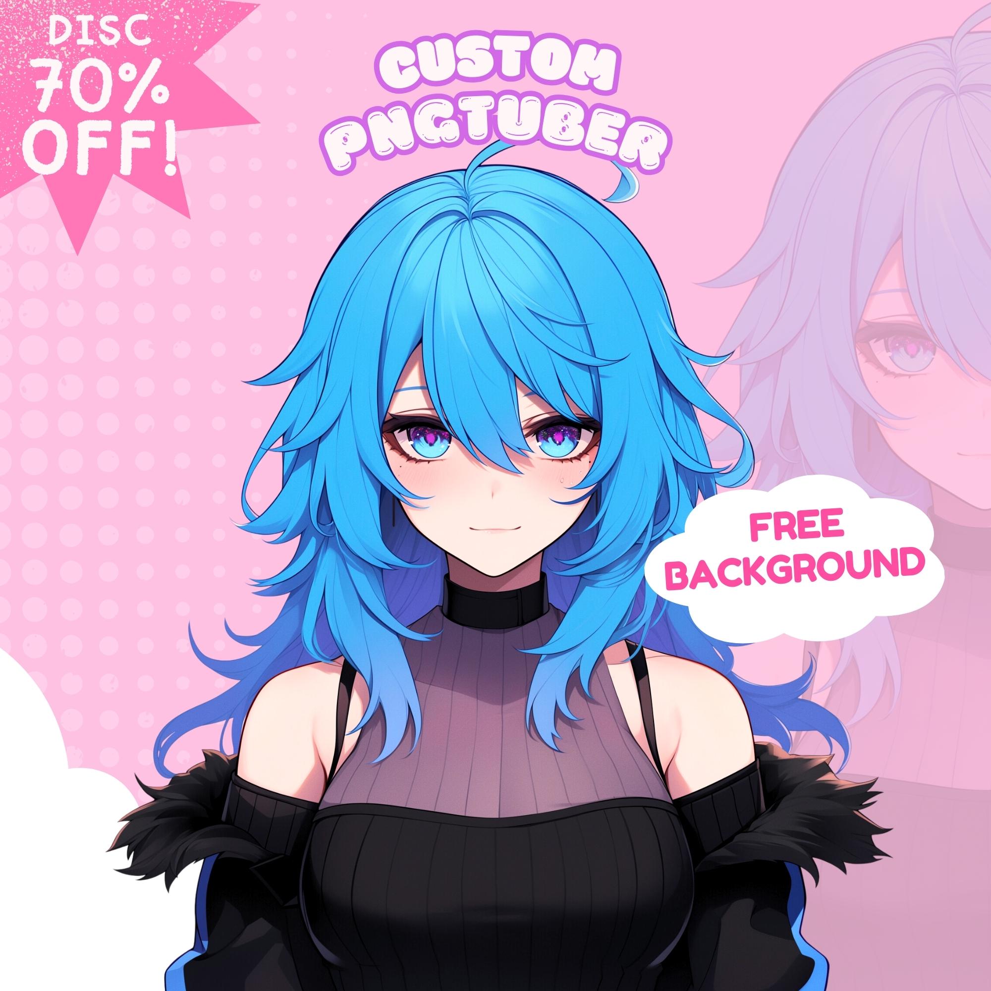 Custom PNGTUBER Pngtuber Avatar, Pngtuber Commission, Pngtuber, Anime ...
