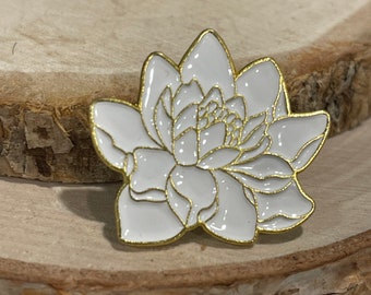 Enamel Lotus | Etsy