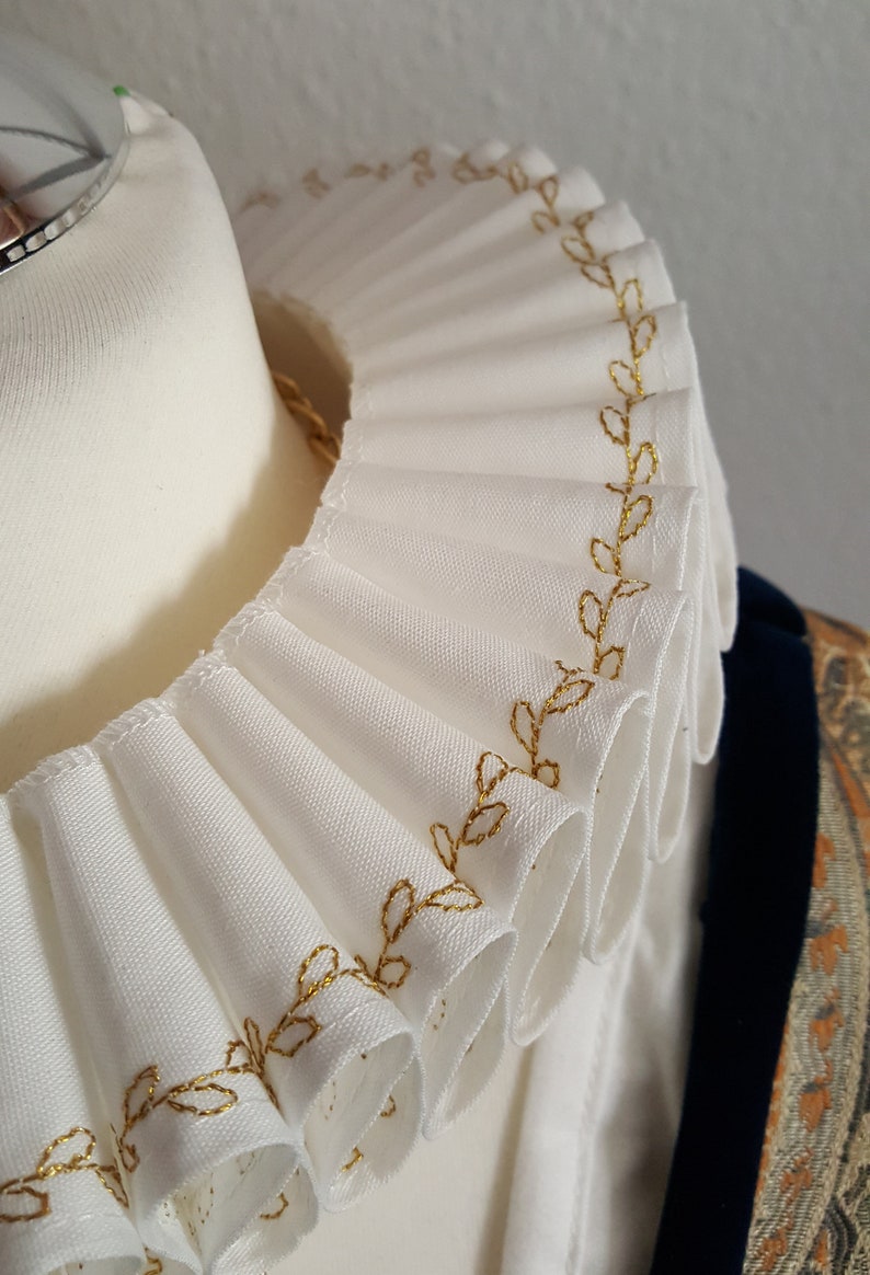 Renaissance Ruff Elizabethan Collar Tudor Ruff | Etsy