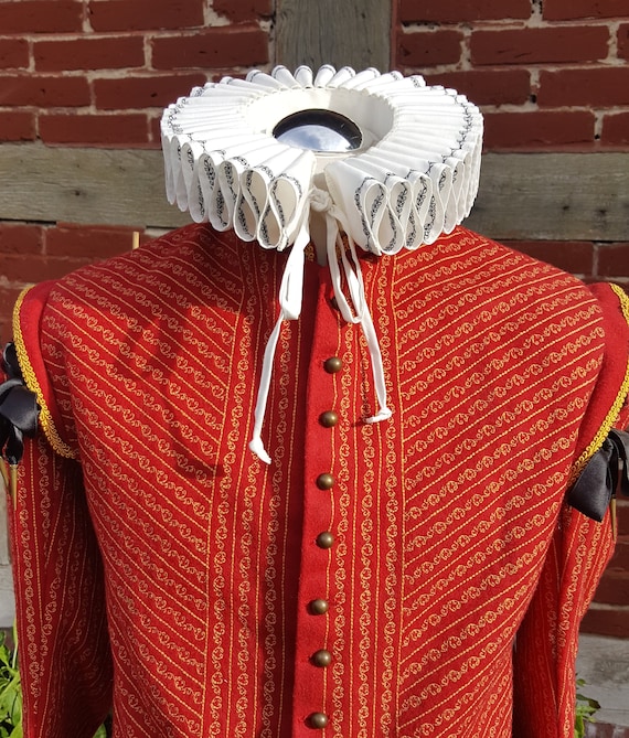Renaissance Ruff Elizabethan Collar Tudor Ruff Custom Size | Etsy