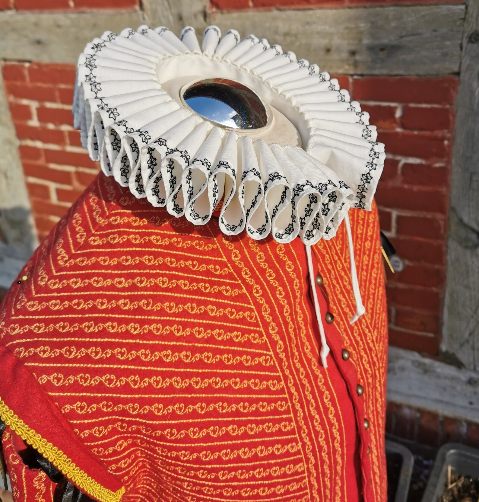 Renaissance Ruff Elizabethan Collar Tudor Ruff Custom Size - Etsy