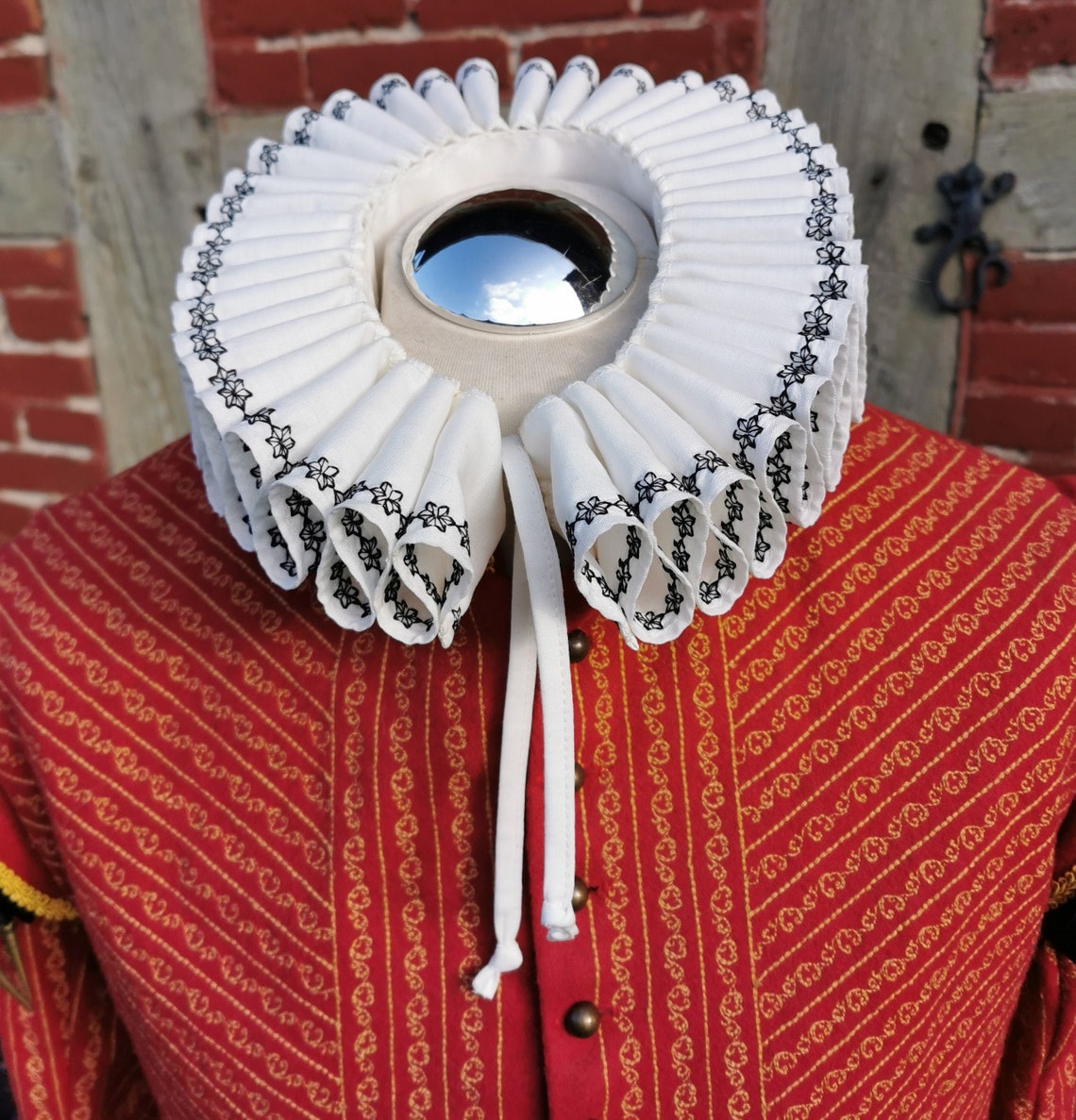 Renaissance Ruff Elizabethan Collar Tudor Ruff Custom Size - Etsy