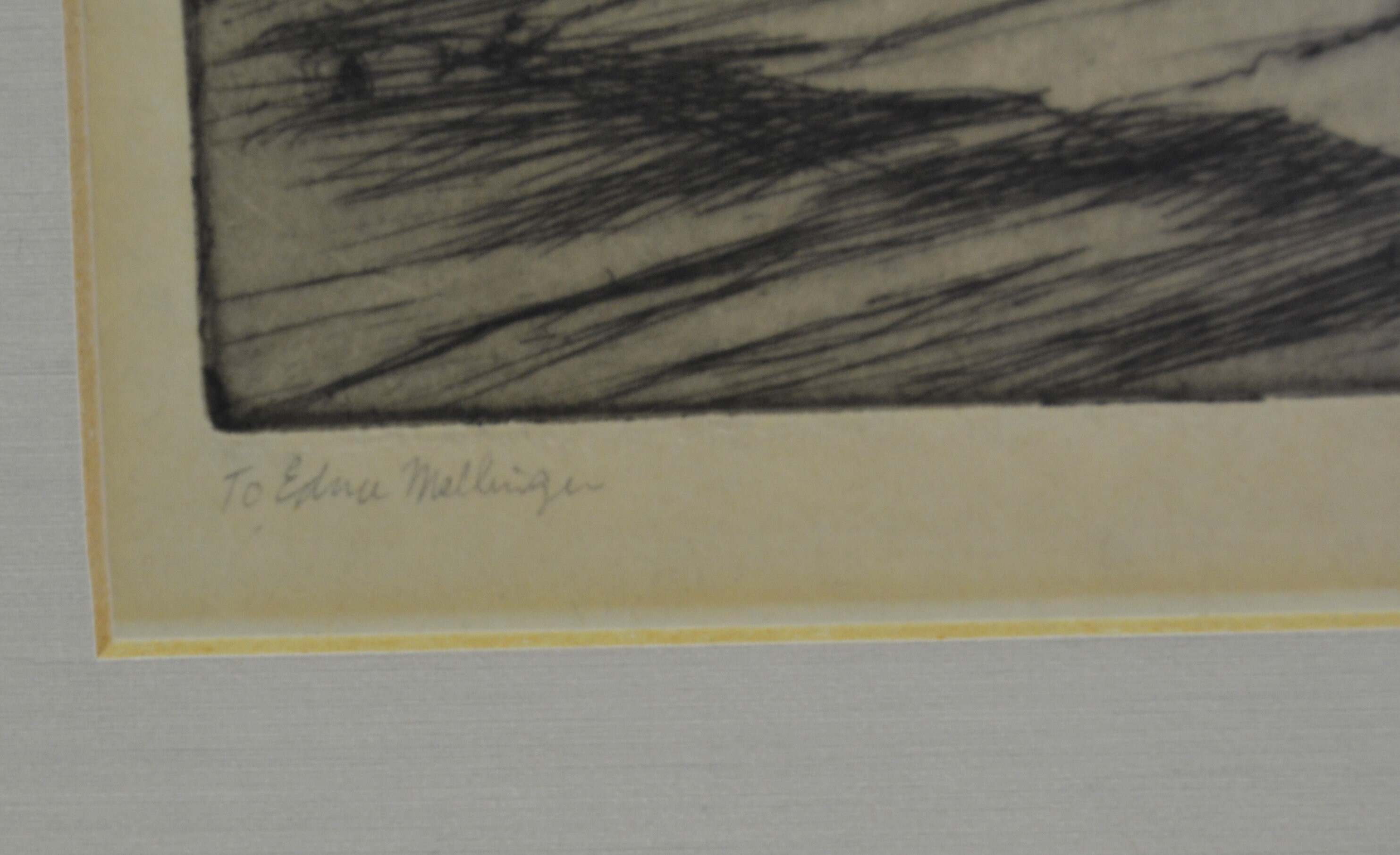 Signed Etching Edward C. Smith Sailboats Framed Dated 1933 Harbor ...