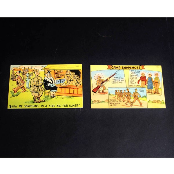 Comic Postcards - Etsy