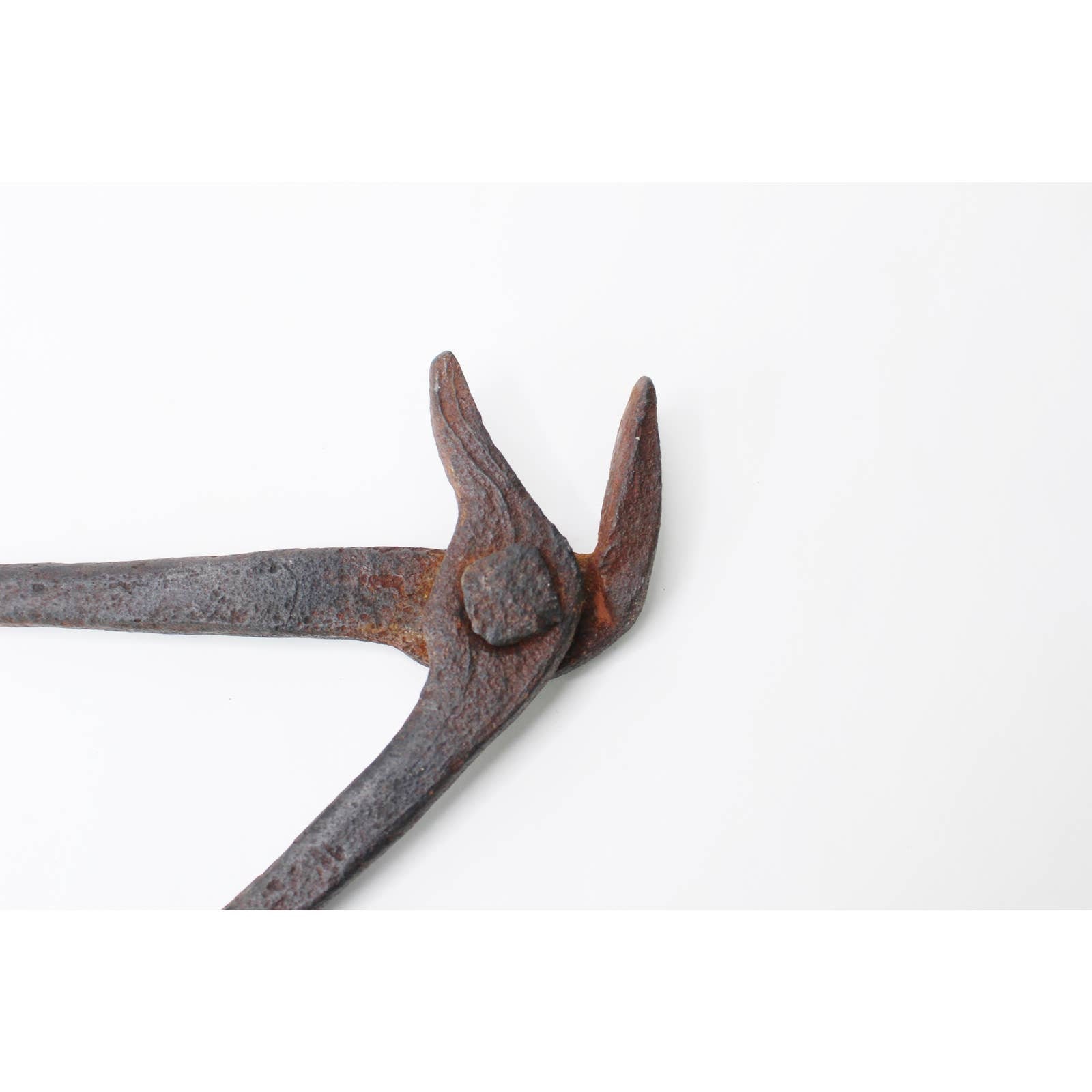 Antique Blacksmith Tongs Farrier Tools Hand Forged Primitive - Etsy