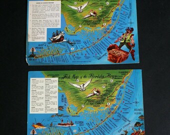 Florida Treasure Map - Etsy