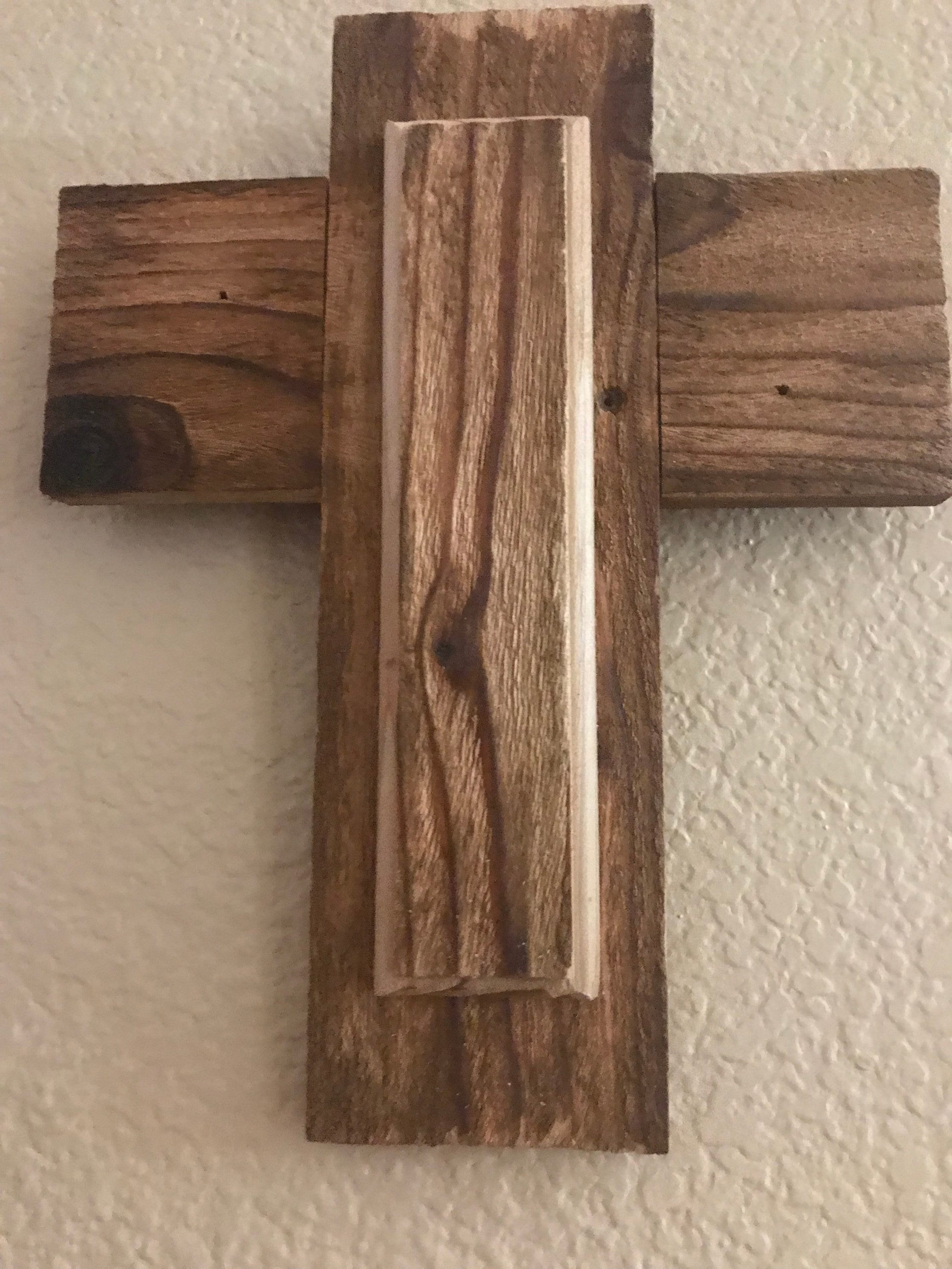 Buy Handmade Stained Interlocking Wood Crosses Online in India - Etsy