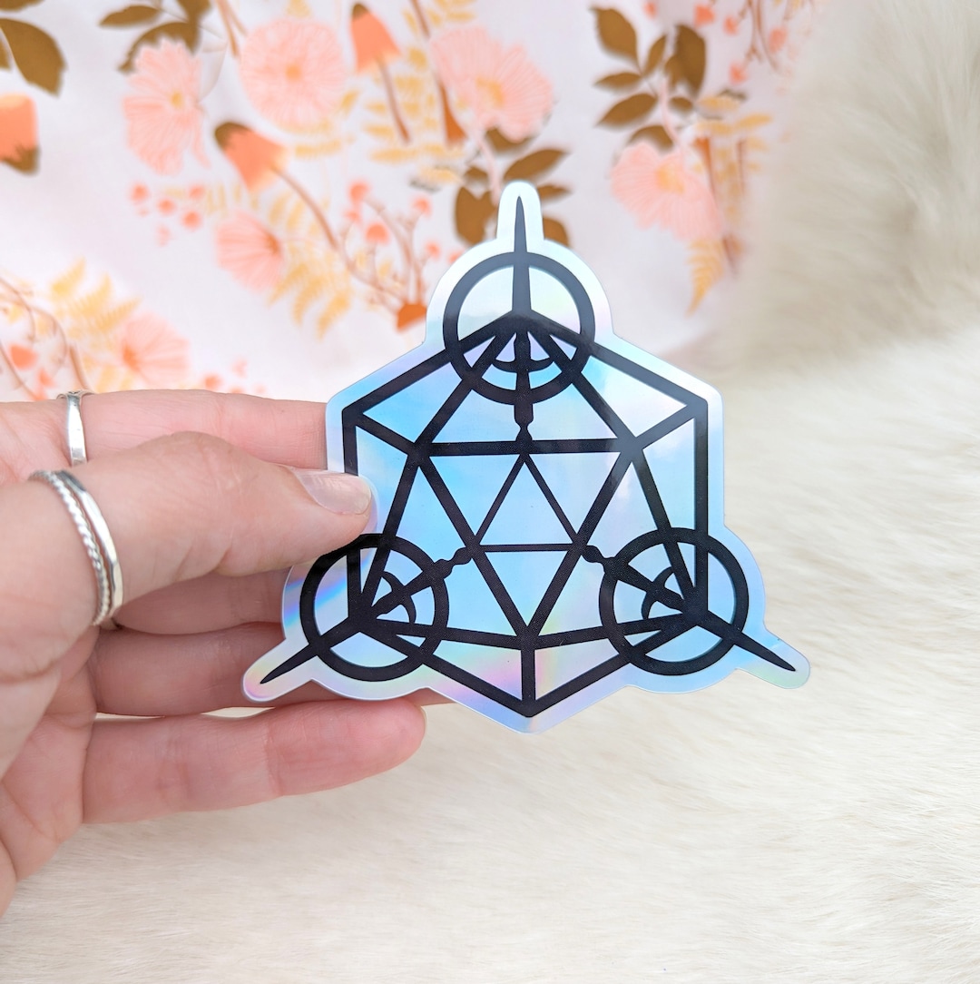 Rogue Class Sticker. TTRPG Rogue Symbol With a D20 and Daggers ...