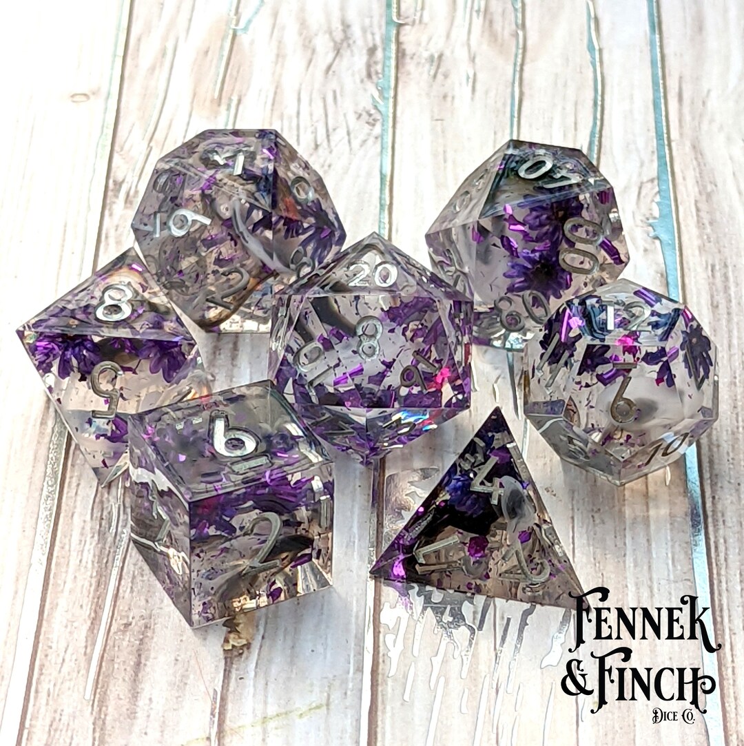 Gentle Repose Dnd 7pc Dice Set, Polyhedral D&D Dice, Dungeons and ...