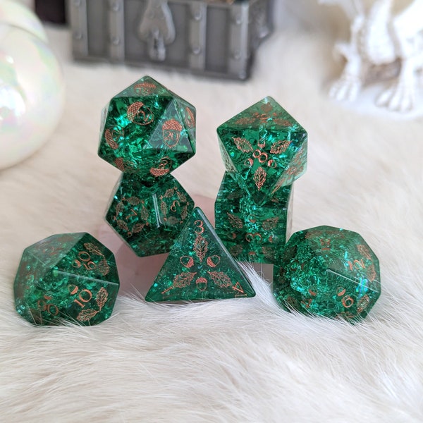 Gemstone Dice - Etsy