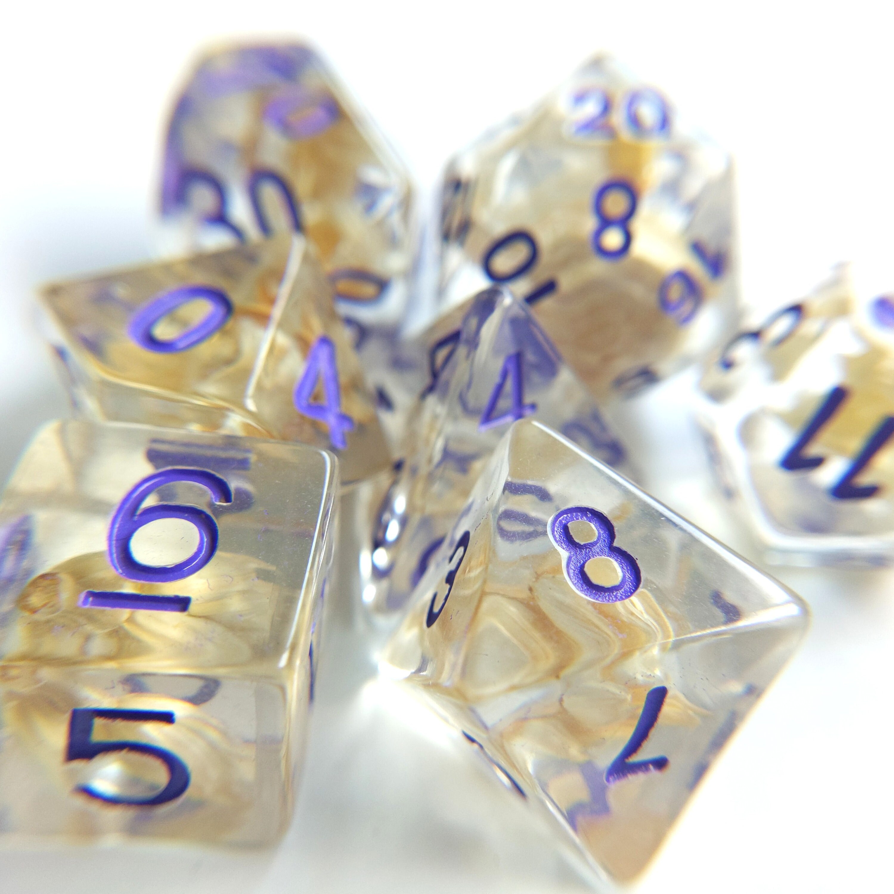 Wheat Dnd Dice Set Polyhedral Dice D&D Dice Dungeons and | Etsy