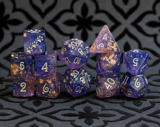 Psychic Blade TTRPG Dice Set, Polyhedral Dice, D&D Dice, Dungeons and ...