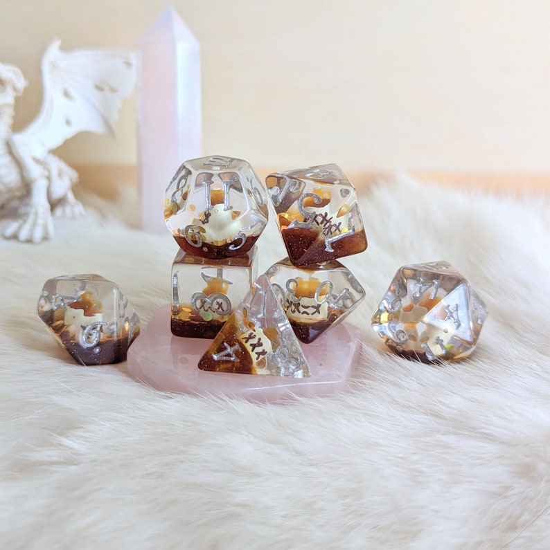 Tavern Quest Dnd Dice 7 Pc Set, Polyhedral D&D Dice, Dungeons and ...