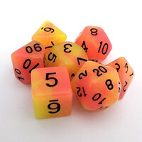 Glowing Dice - Etsy
